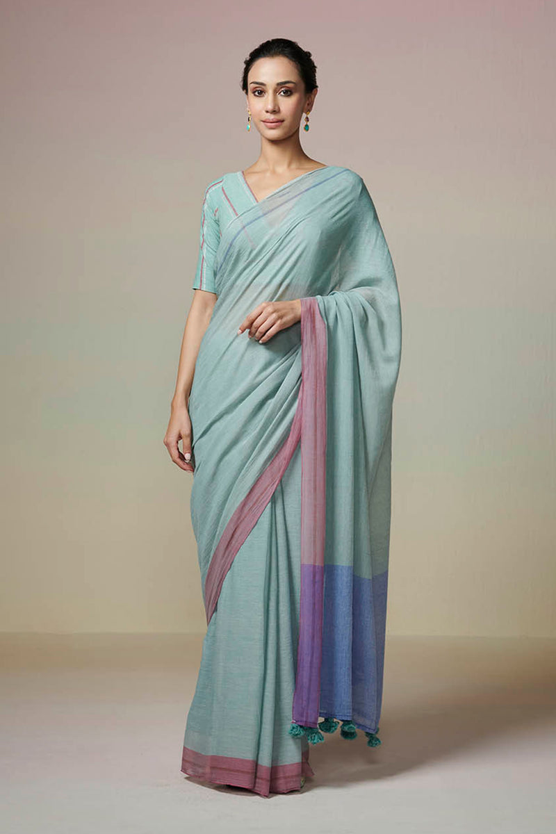 Buy Formal Saree For Interviews Online: Cotton, Linen sarees