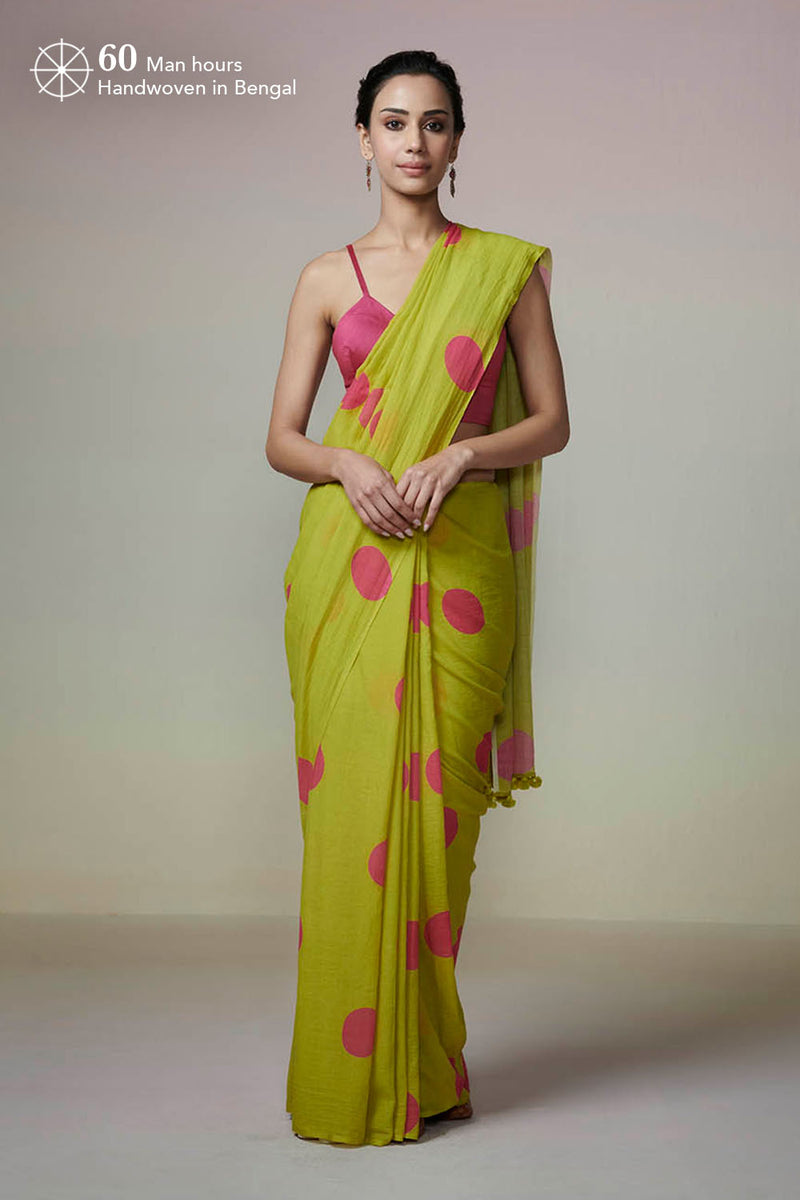 Buy Formal Saree For Interviews Online: Cotton, Linen sarees